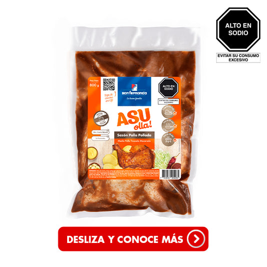 Pollo sazón pollada x 800 Gr.